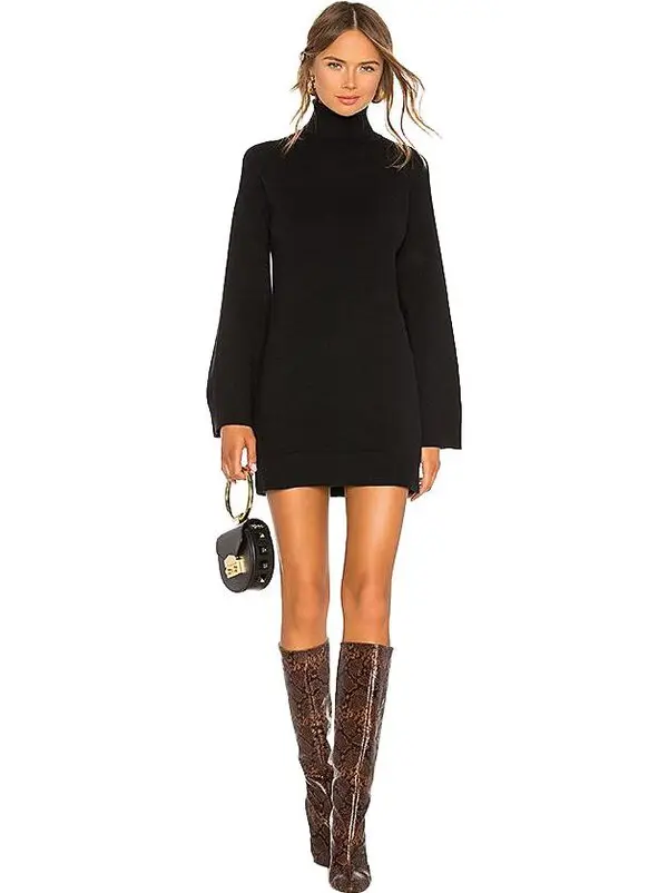 Lpa Fallon Sweater Dress - Black
