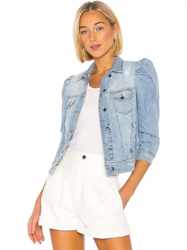 Retrofete Ada Jacket - Light Blue Stone