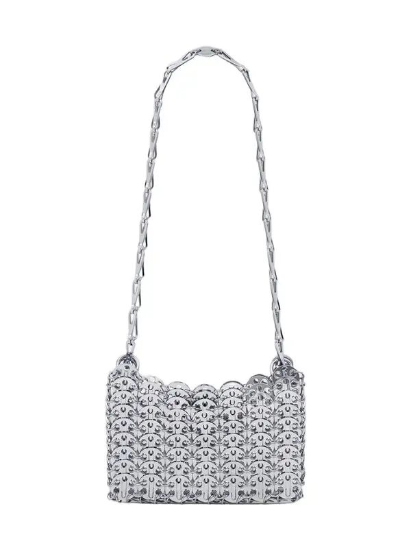 Rabanne Iconic Nano 1969 Bag - Silver