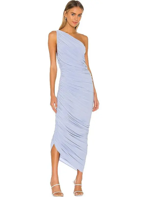 Norma Kamali X Diana Gown - Celestial Blue