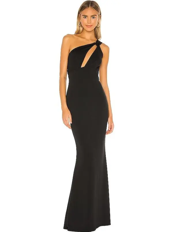 Katie May Edgy Gown - Black