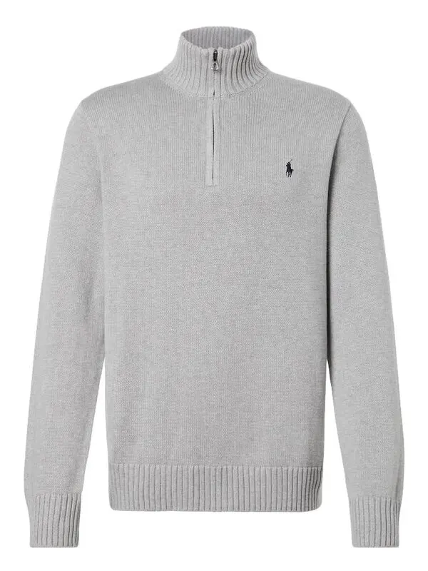 Polo Ralph Lauren Cotton Crewneck Sweater - Grey