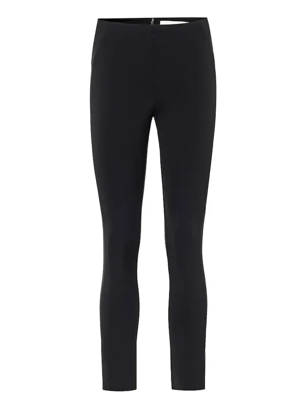 Veronica Beard Scuba Skinny Pants - Black