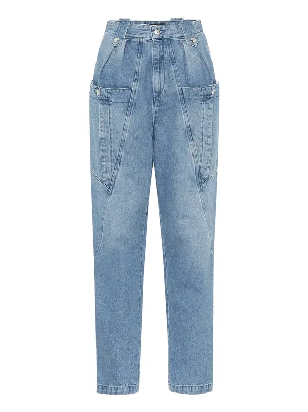 Isabel Marant Kerris High-rise Jeans - Blue