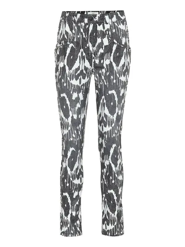 MARANT ETOILE Jamie Mid-rise Skinny Jeans - Black