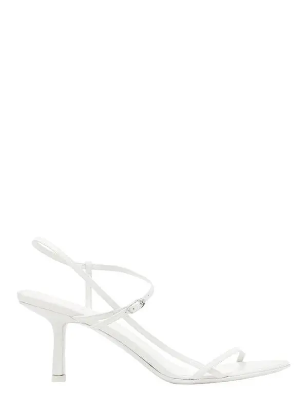 THE ROW Bare Leather Sandals - White