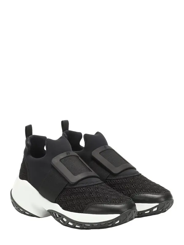 ROGER VIVIER Viv' Run Sneakers - Black