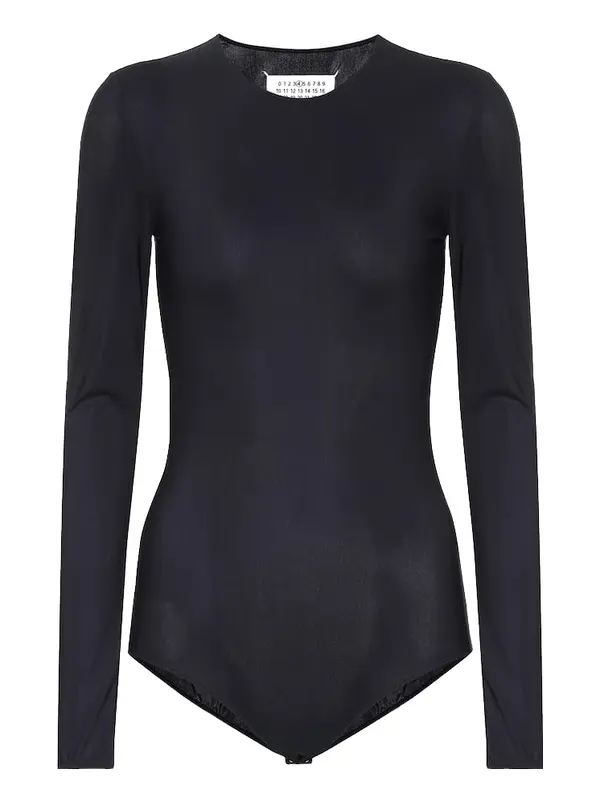 MAISON MARGIELA Stretch Bodysuit - Black