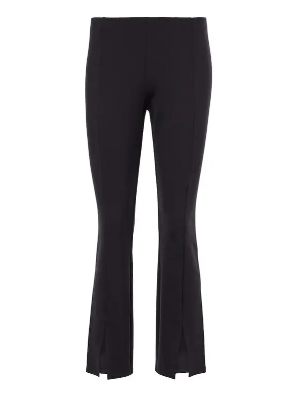 THE ROW Thilde Stretch Jersey Leggings - Black