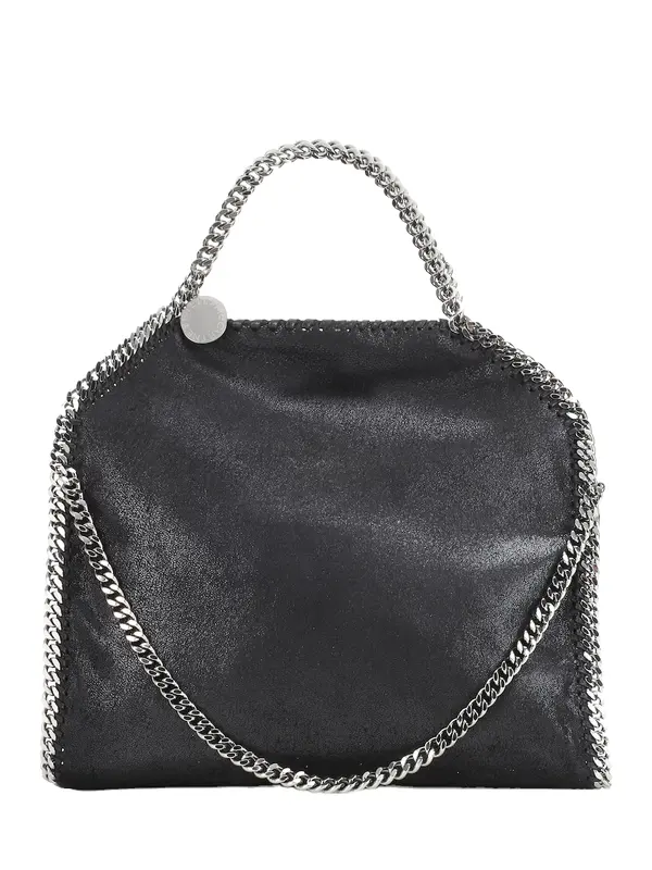 Stella McCartney Falabella Fold Over Small Tote - Black