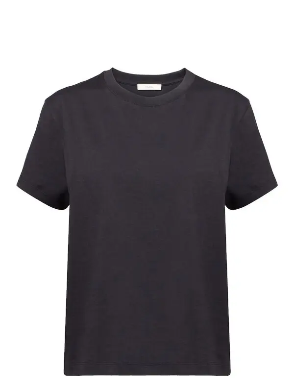 Vince Pima Cotton V-neck T-shirt - Blue