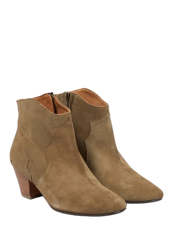 Isabel Marant Dicker Ankle Boots - Brown