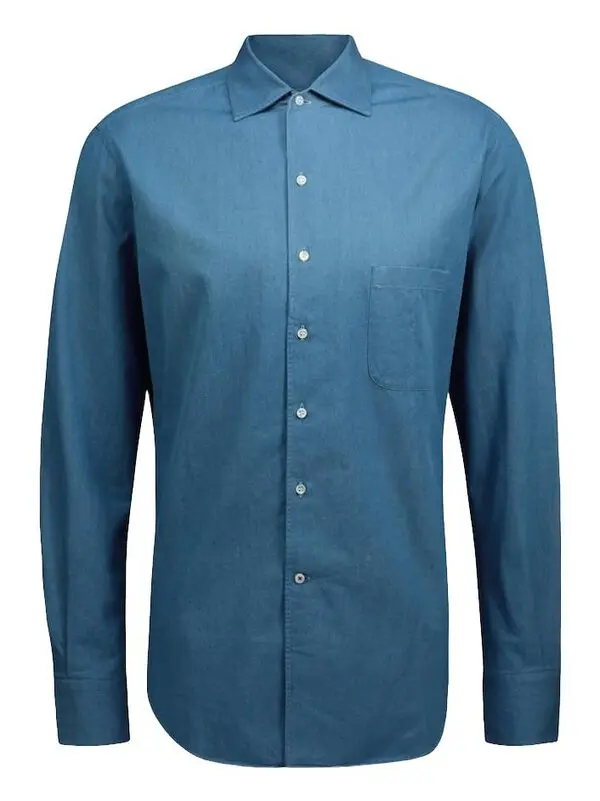 Loro Piana André Denim Shirt - Blue