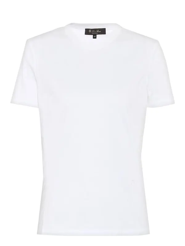 Loro Piana My-t Cotton T-shirt - White