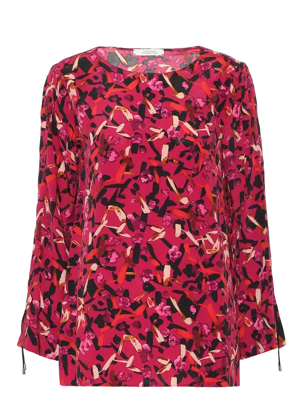 Dorothee Schumacher Daydream Meadow Printed Blouse - Pink