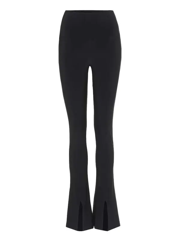Norma Kamali Spat Jersey Leggings - Black