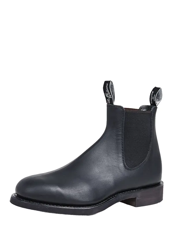 R.m. Williams Gardner Leather Chelsea Boots - Black