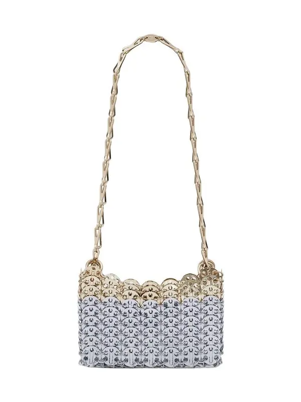 Rabanne 1970 Nano Skyline Bag - Silver
