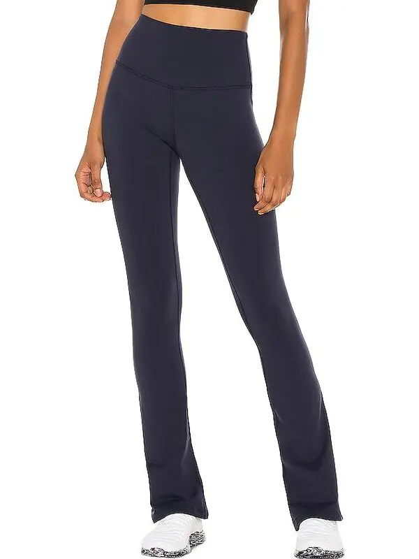Splits59 Raquel High Waist Supplex Flare 30 Legging In Navy - Indigo