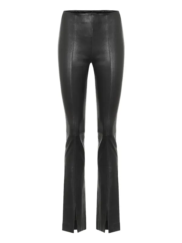 Stouls Vegas Strip Leather Pants - Black