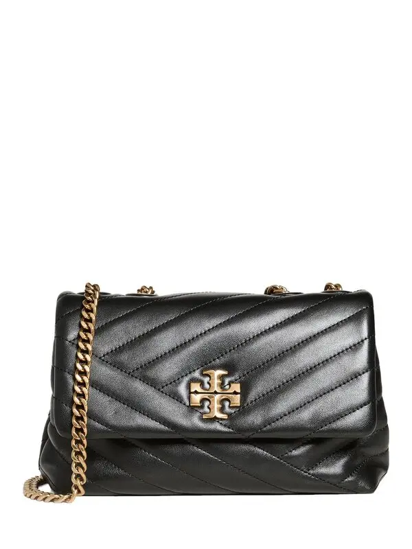 Tory Burch Small Kira Chevron Convertible Shoulder Bag - Black