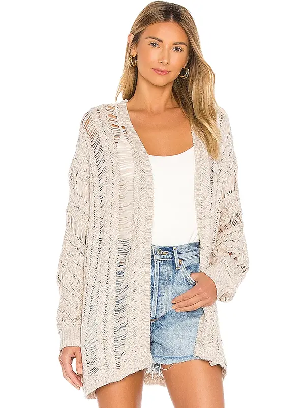 JOHN & JENN BY LINE Fernanda Cardigan - Natural