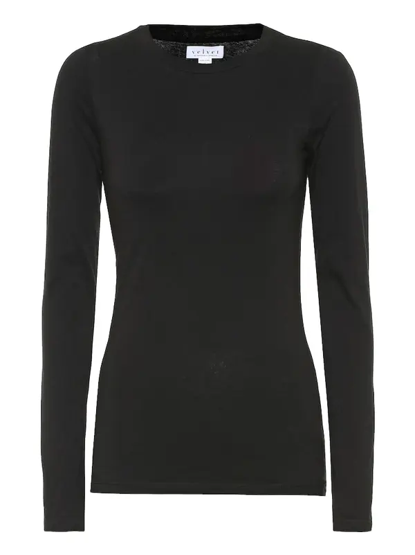 Velvet By Graham & Spencer Zofina Top - Black
