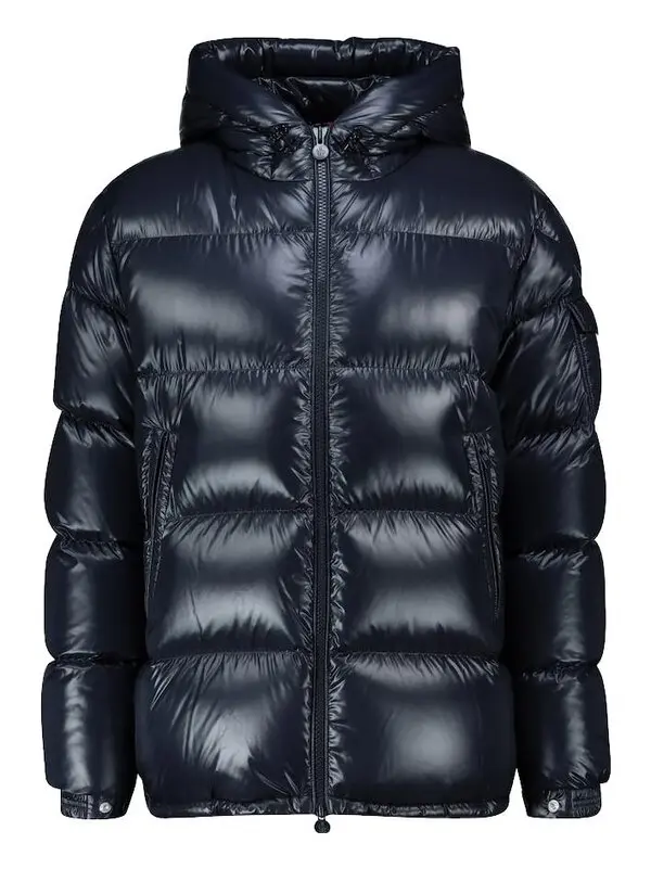 Moncler Ecrins Down-filled Jacket - Blue