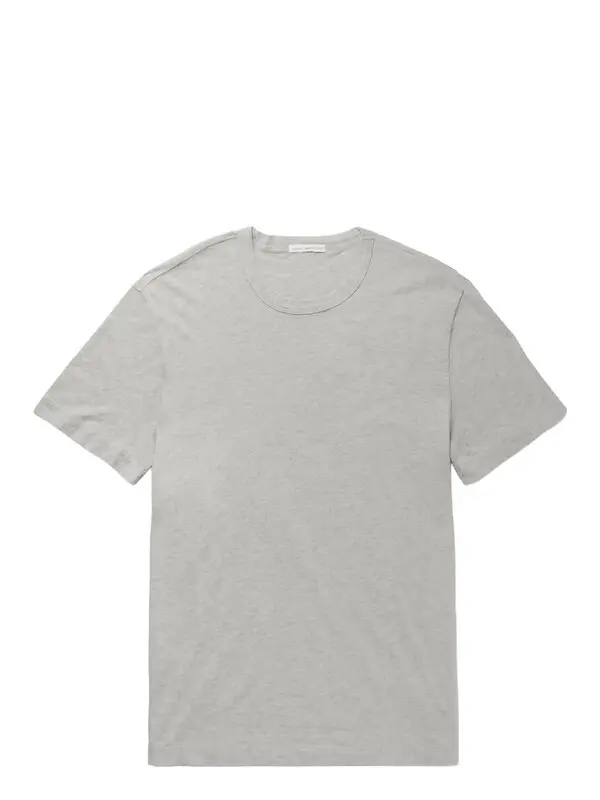 JAMES PERSE Slim-fit Cotton-jersey T-shirt - Gray