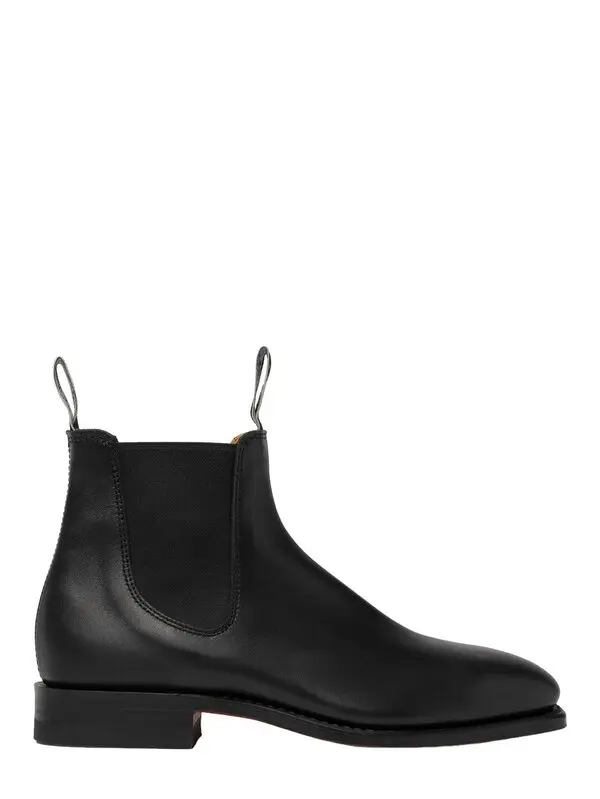 R.M.WILLIAMS Heritage Craftsman Leather Chelsea Boots - Black
