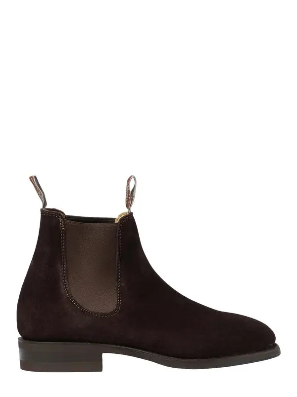 R.M.WILLIAMS Comfort Craftsman Suede Chelsea Boots - Brown