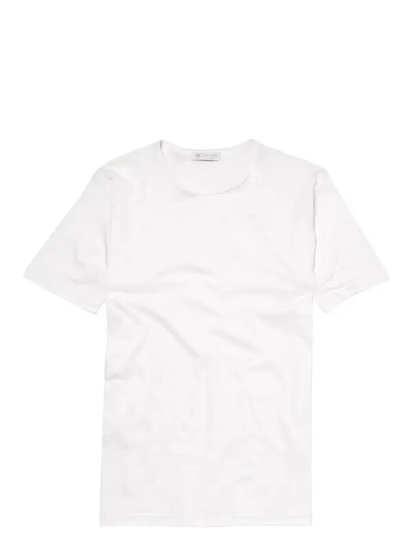 Sunspel Superfine Cotton Underwear T-shirt - White