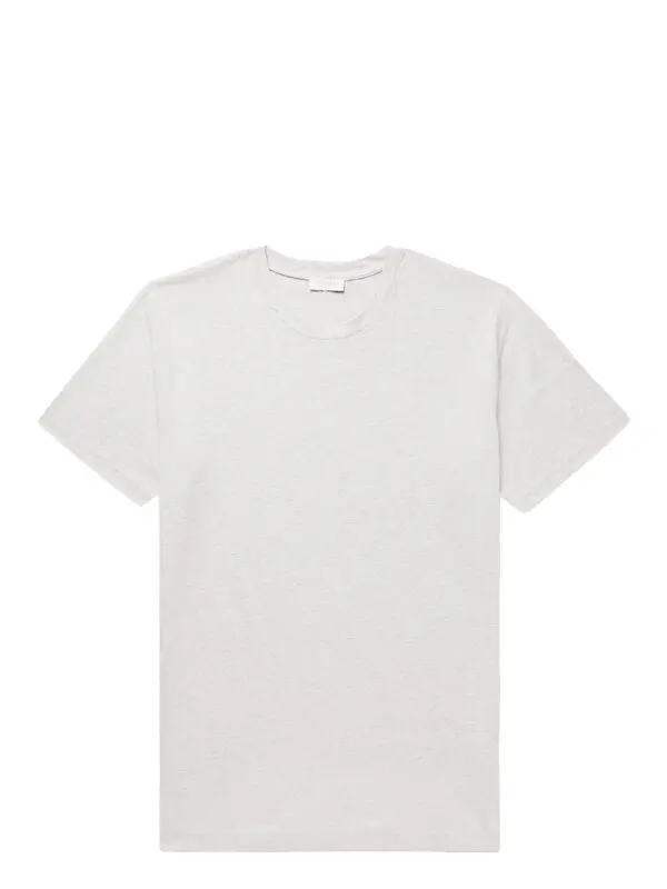 Sunspel Riviera Cotton-jersey T-shirt - Neutrals