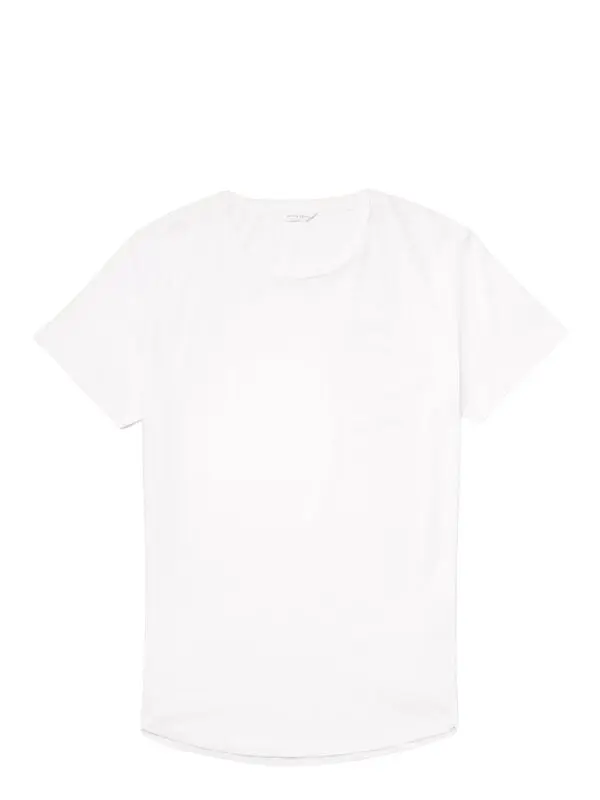 Orlebar Brown Ob-t Slim-fit Cotton-jersey T-shirt - White