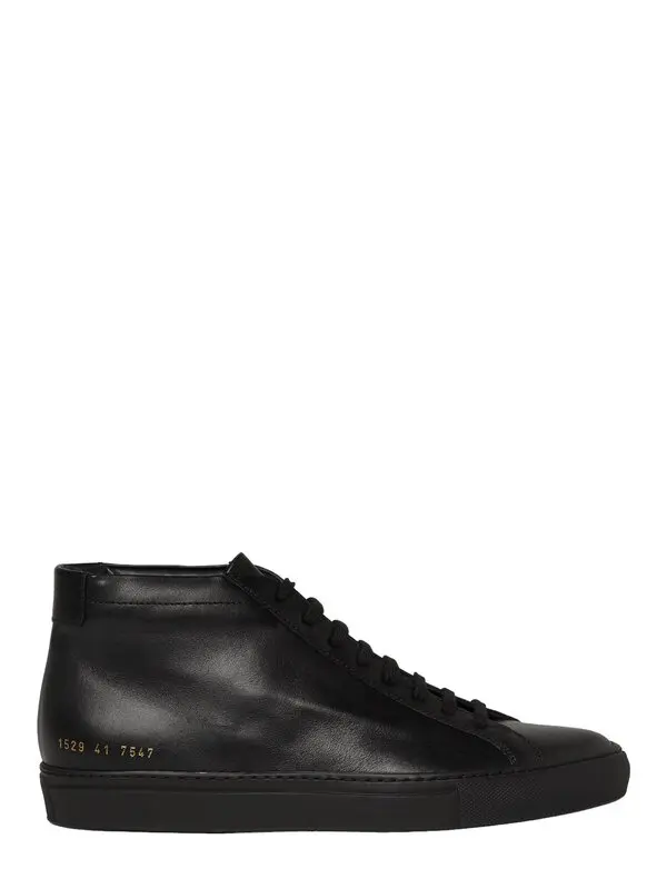 COMMON PROJECTS Original Achilles Leather High-top Sneakers - Black