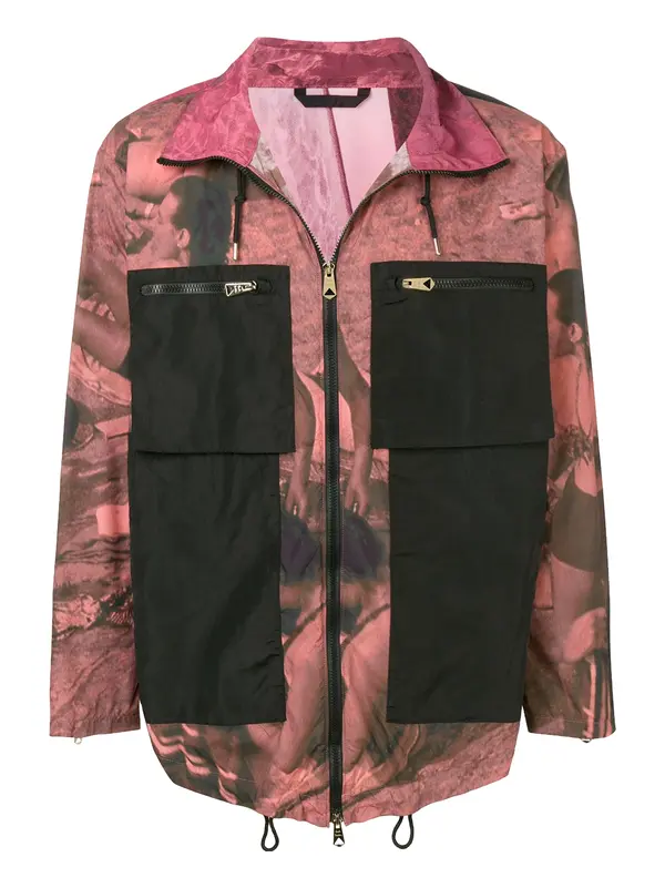 Paul Smith Photographic Print Jacket - Pink