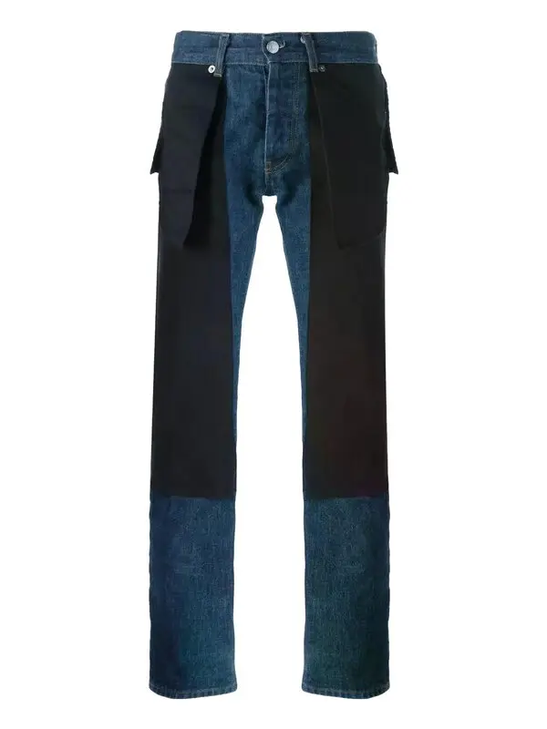 Helmut Lang Inside-out Slim Jeans - Blue