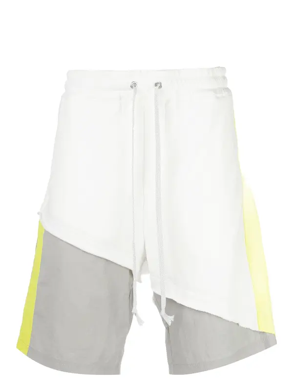 GOD'S MASTERFUL CHILDREN Terry Shorts - White