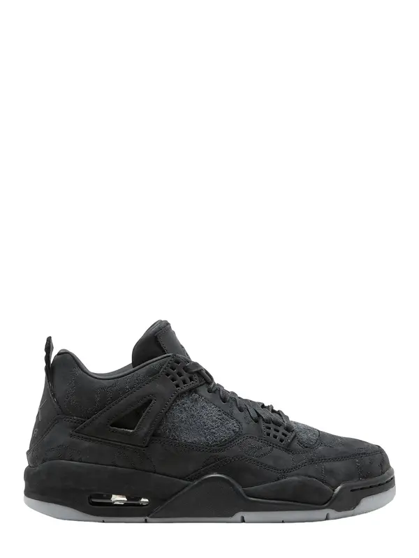 JORDAN X Kaws Air 4 Retro Sneakers - Black