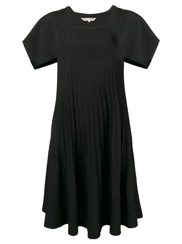 Comme Des Garçons 1980's Pleated Dress - Black