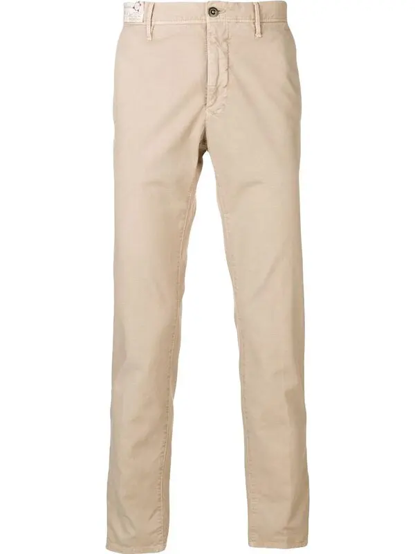 Incotex Slim-fit Trousers - Neutrals