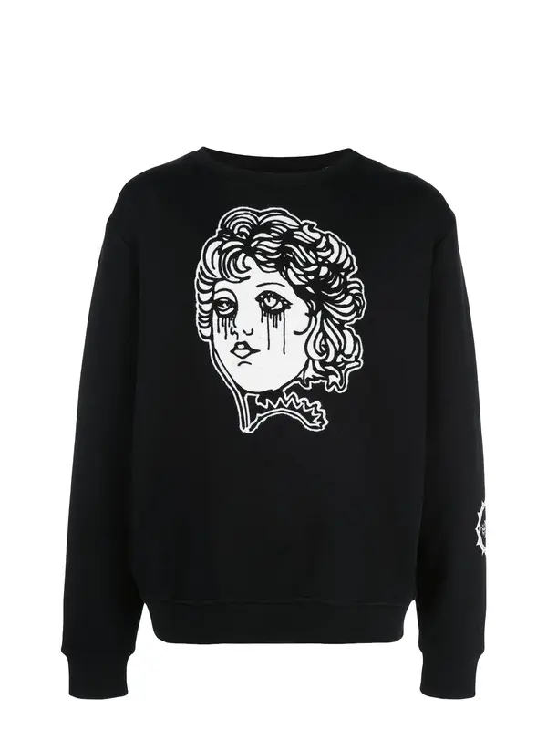 HACULLA. Cry Sweatshirt - Black