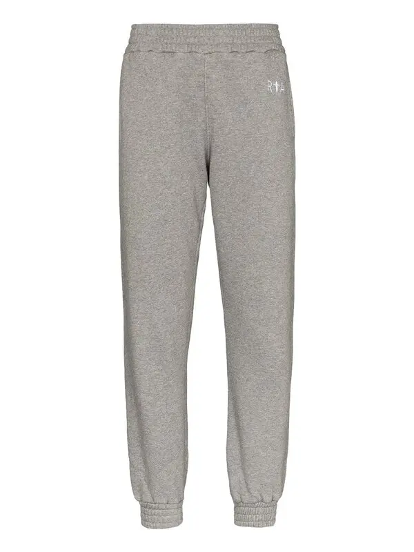 RtA Sydney Straight-leg Track Pants - Grey