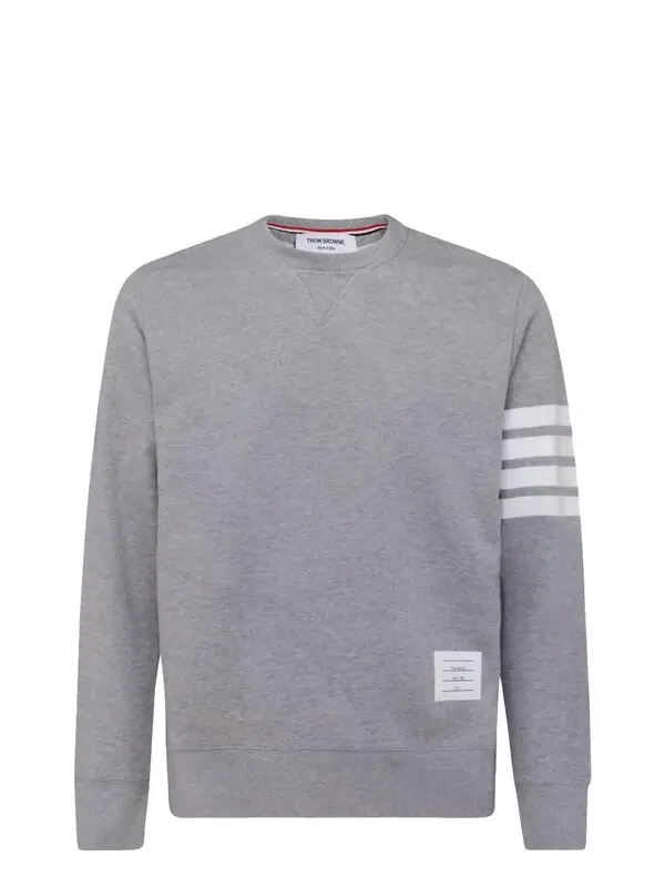 Thom Browne Loopback 4-bar Sweatshirt - Grey