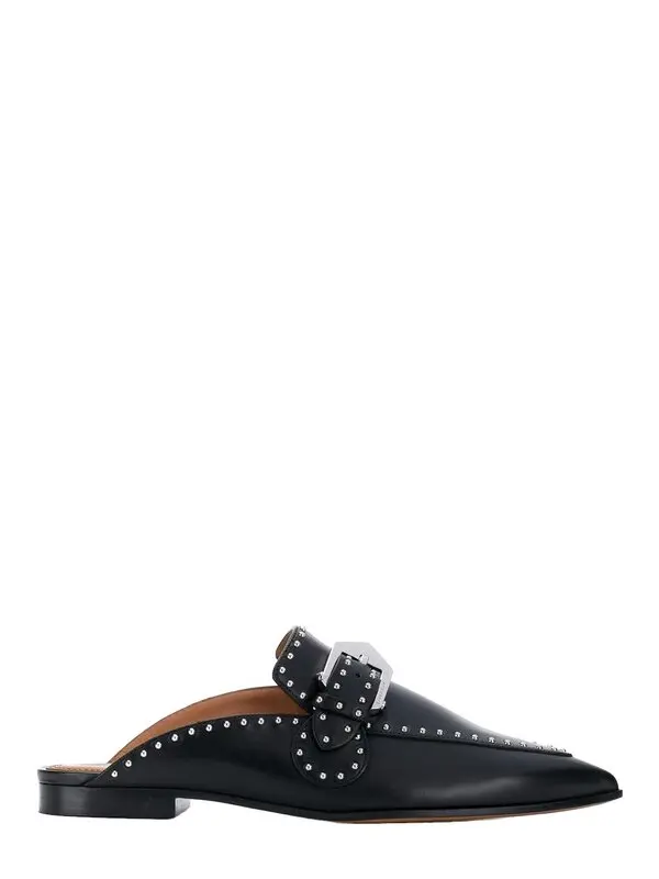 Givenchy Studded Slip-on Mules - Black
