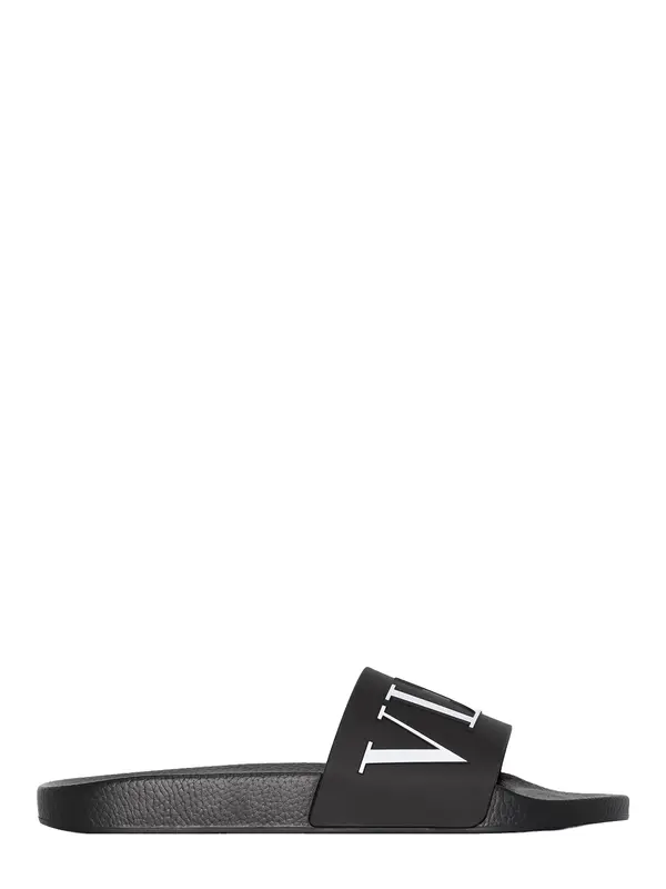 Valentino Garavani Vltn Slide Sandals - Black