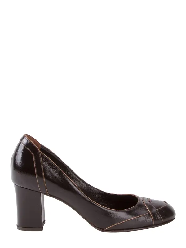 STUDIO CHOFAKIAN Mid-heel Pumps - Brown