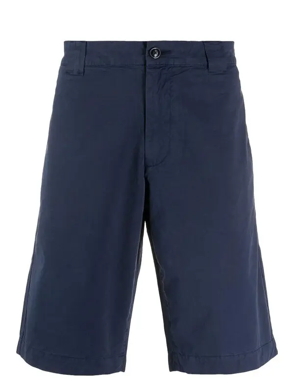 Woolrich Cotton Chino Shorts - Blue