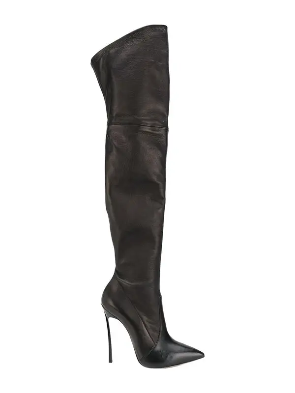 Casadei Blade Thigh-high Boots - Black