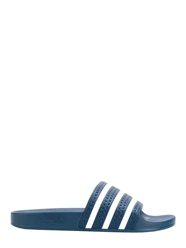Adidas Adilette Flat Slides - Blue